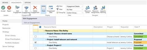 Understanding Resource Engagements In Microsoft Project