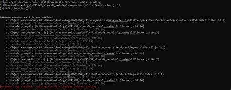 self is not defined · issue 2359 · katspaugh wavesurfer js · github