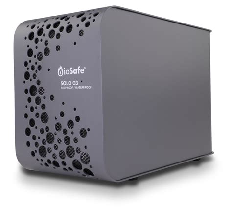 Io Safe Solo G3 6tb Usb 30 Fireproof Waterproof External Hard Drive