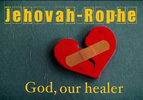 Sermon Names Of God Jehovah Rophe Pastor Rusu