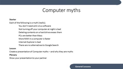 Ks3 Computing Without The Planning Teaching Resources