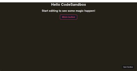 Sass Playground Codesandbox Sass Playground Codesandbox