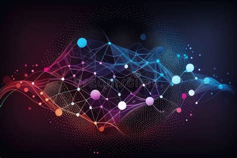 digital data and network connection on laptop screen big data analysis