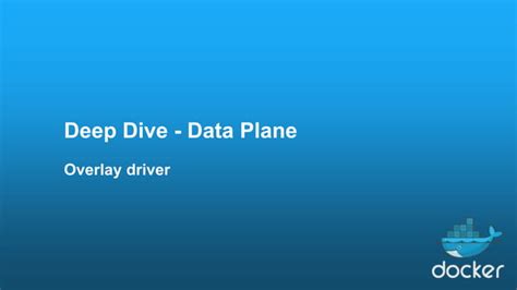 Docker Networking Control Plane And Data Plane PPT