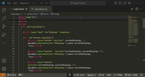 How I Created A Simple Calculator With Html Css And Javascript Basharat Hussain Posted On