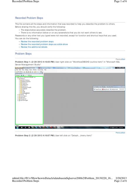 howtodetachadatabaseinsqlserver2008r2 pro pdf microsoft sql server