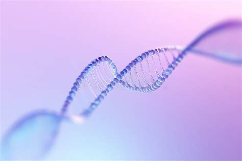 elegant dna sequence in mid air stock illustration illustration of