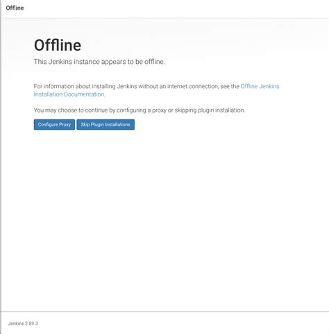 Java Jenkins 2893 This Jenkins Instance Appears To Be Offline