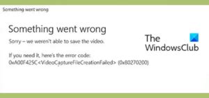 Fix XA F C Camera Error In Windows