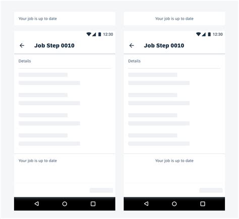 Footer SAP Fiori For Android Design Guidelines