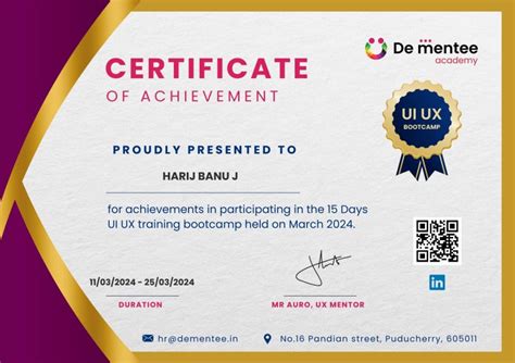 Uiuxdesigner Dementeeacademy Uiuxdesigninternship Bootcampgraduate