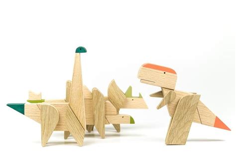 Dinosaurs Wooden Magnetic Toys Puzzle Collection Magnetic Toys Toys