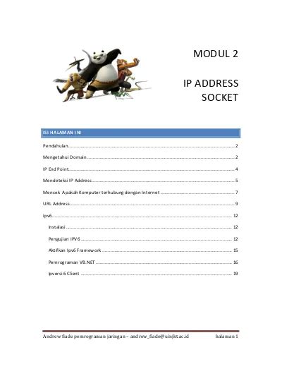 Modul 2 Ip Address Socket