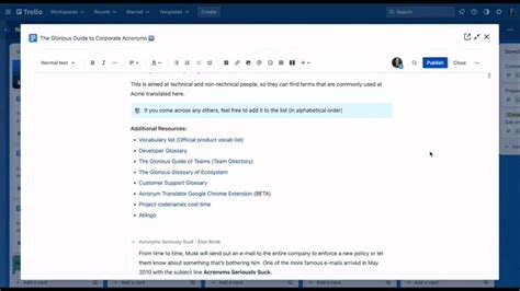 How To Edit Or Add Pages From Trello Trello Posted On The Topic Linkedin