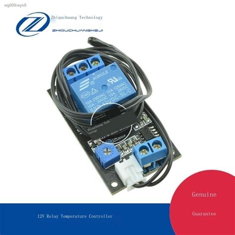 DC12V Relay Temperature Control Switch Thermistor Control Relay Sensor Temperature Detection