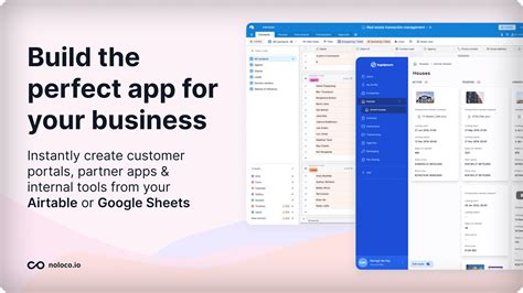 Noloco - Instantly create apps powered by your business data