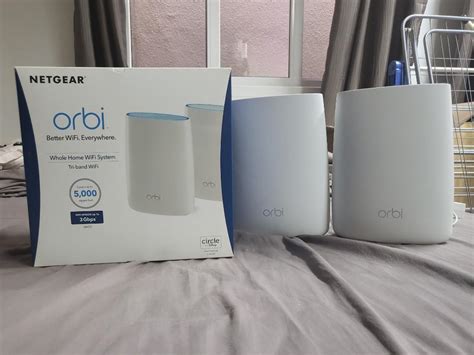 Netgear Orbi Router And Satellite Rbr50 Mesh Computers And Tech Parts And Accessories Networking