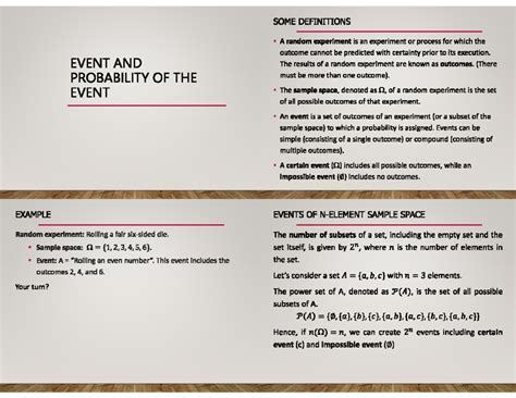 lecture notes prob and stat en combine 4slidepp some definitions a