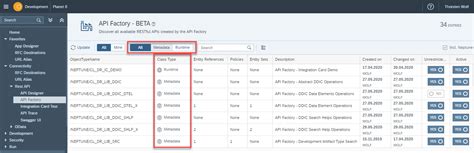 Class Types Neptune DXP Documentation