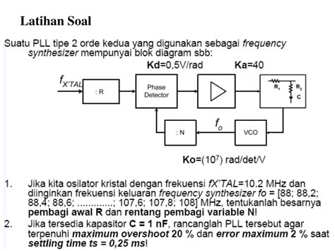 PPT PLL Phase Locked Loop PowerPoint Presentation Free Download ID 5754264