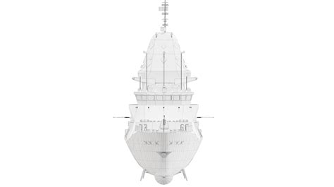 3d Hunter Class Frigate Turbosquid 1776792