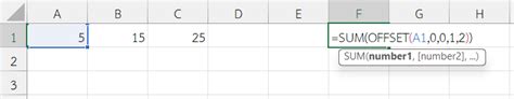 ฟังก์ชัน Offset ใน Excel ดีครับดอทคอม