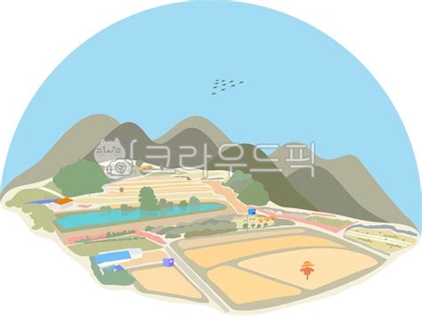 가을 농촌 풍경 시골 고향 사진 이미지 일러스트 캘리그라피 Jokuna작가