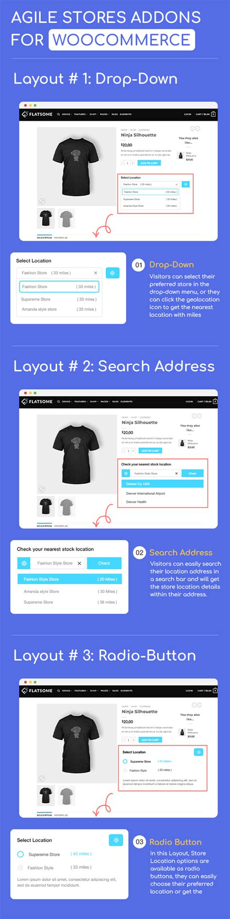 Agile Stores Addons For Woocommerce