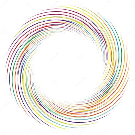 Geometric Abstract Circle Circular Element Vector Stock Vector Illustration Of Gyre