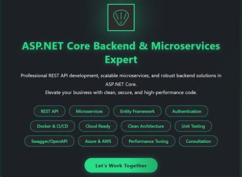Expert Aspnet Core Backend Microservices Developer Blockchain Integration By Syedsulaimans7 Fiverr