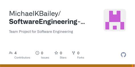 github michaelkbailey softwareengineering 2020 team project team