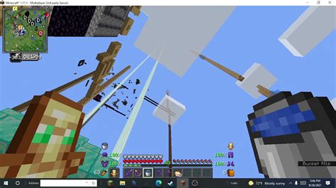 Testing Minecraft Clutches And Super Pickaxe On Personal Server Youtube