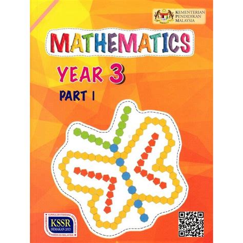 Mathematics Year 3 Part 1 Textbook Shopee Malaysia