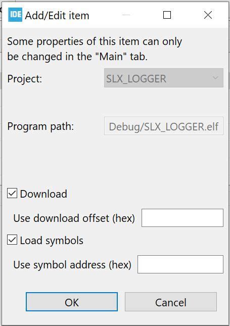Stm32cubeide Debug Launch Fails On Load File No