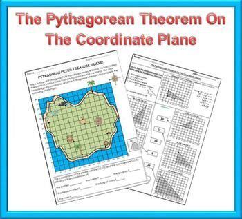 The Pythagorean Theorem On The Coordinate Plane Coordinate Plane