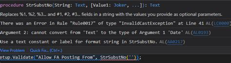 Rule0017 Invalidcastexception · Issue 226 · Stefanmaron