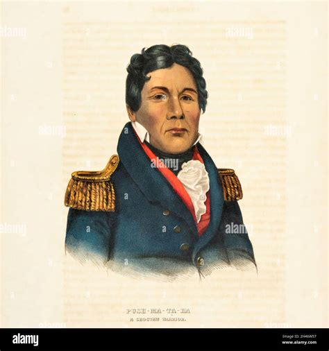 Push Ma Ta Ha A Choctaw Warrior Pushmataha C 1764 December 24