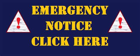 Emergency Banner Template