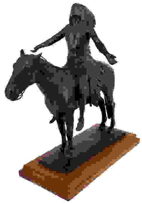 Gorham 1913 C E Dallin Appeal To The Great Spirit Native American