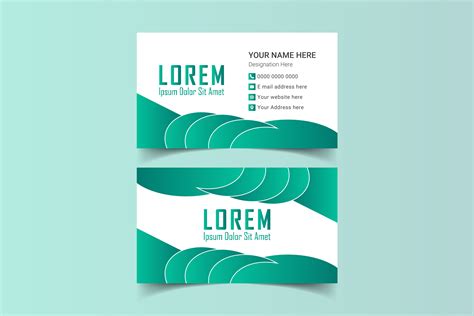 Double Sided Business Cards Template