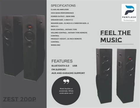 10" pair zest at best price in Greater Noida by Panflash Technologies ...