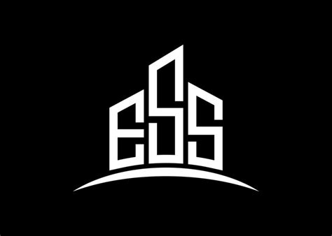 Premium Vector Letter Ess Building Vector Monogram Logo Design
