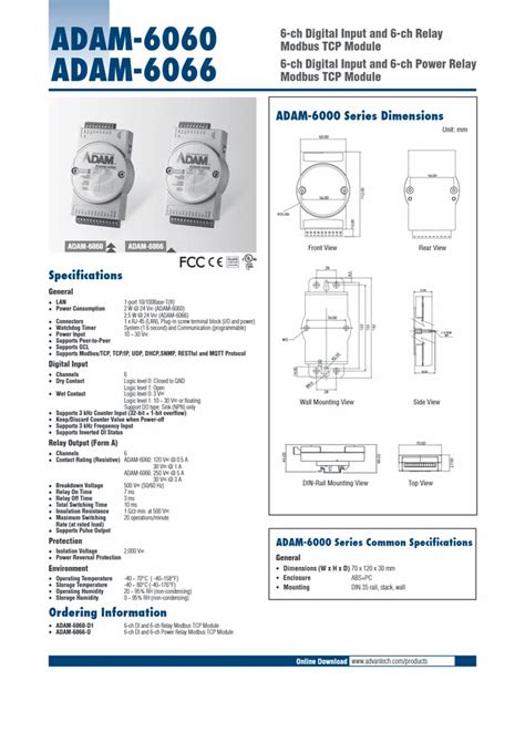 modbus tcp module adam 6266 at ₹ 18000 piece kandivali east mumbai