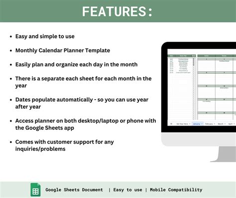 Dynamic Task Calendar Spreadsheets Ph