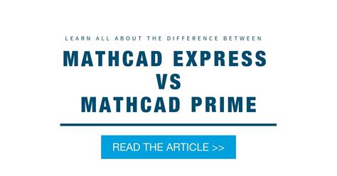 Mathcad Express Vs Mathcad Prime Eac