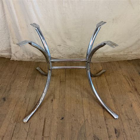 Rectangular Chrome Table Base Zapprops