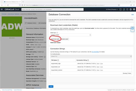 Configuring A Java Application To Connect To Autonomous Database Using Mutual Tls Redstack