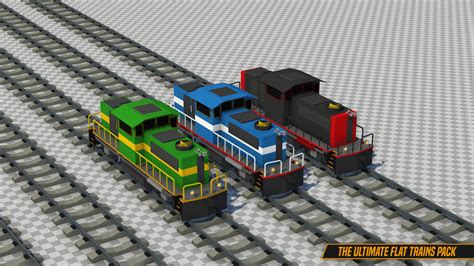 The Ultimate Flat Trains Pack