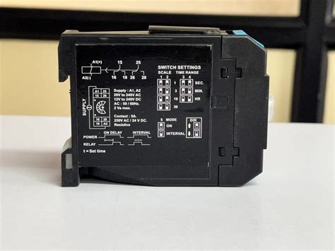 Mistura On Delay Interval Timer Multi Range Universal Supply Model Xu 100 10a At ₹ 800