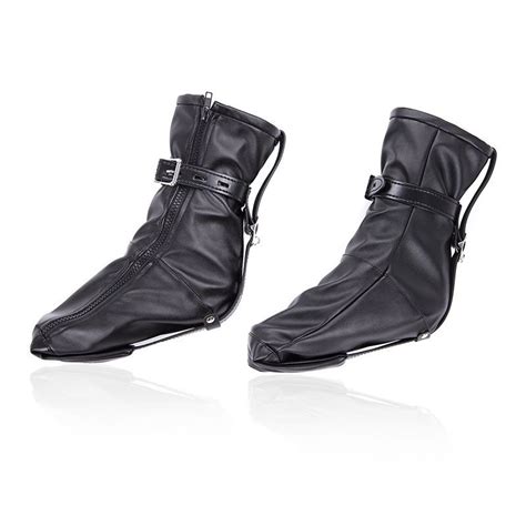 Bdsm Bondage Soft Pu Leather Padded Boot Booties Feet Restraint Socks